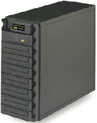 optical storage, CD server, DVD server, redundant capabilities